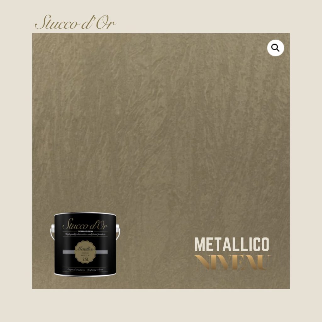 Stucco d'Or - Metallico | Niveau Verf